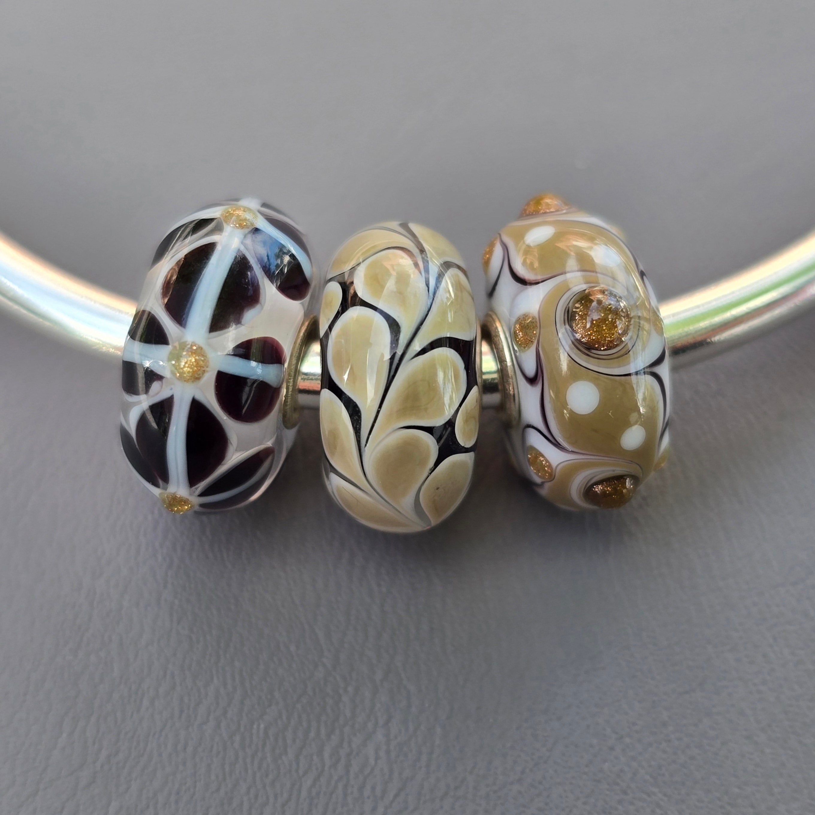 Moonlight Shimmer Unique Trio – Trollbeads